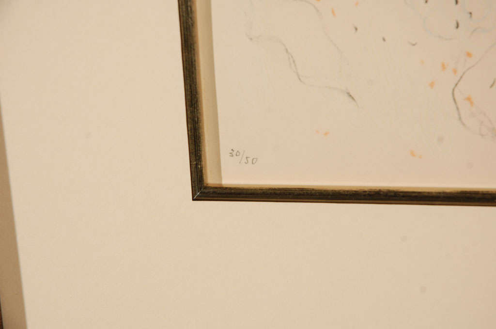 Custom Framed Lithograph by Marcel Vertes, Signed and Numbered For Sale ...