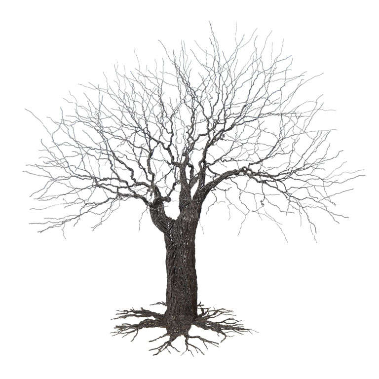 Large Wire Tree Sculpture by Pablo Avilla at 1stDibs | large tree sculpture