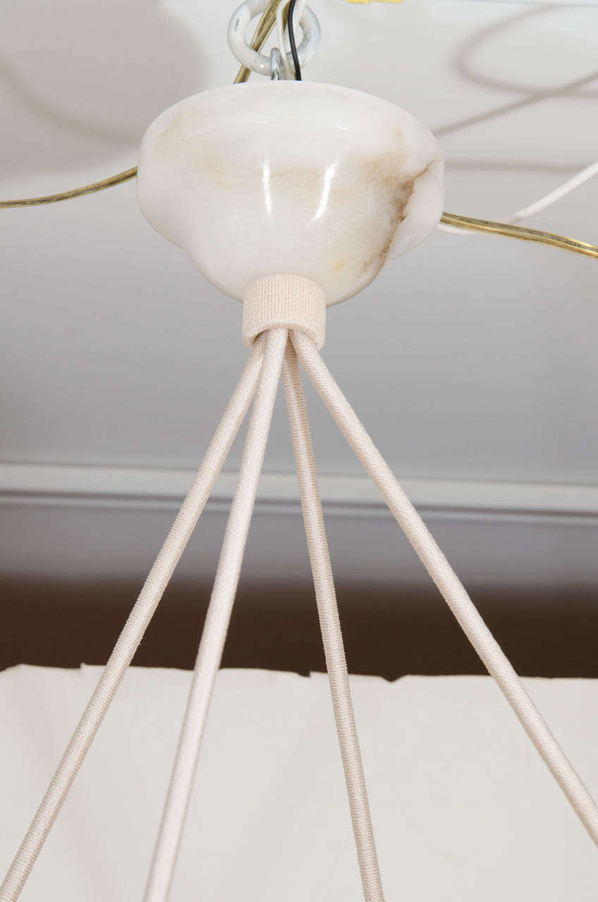 An Alabaster Light Fixture at 1stDibs