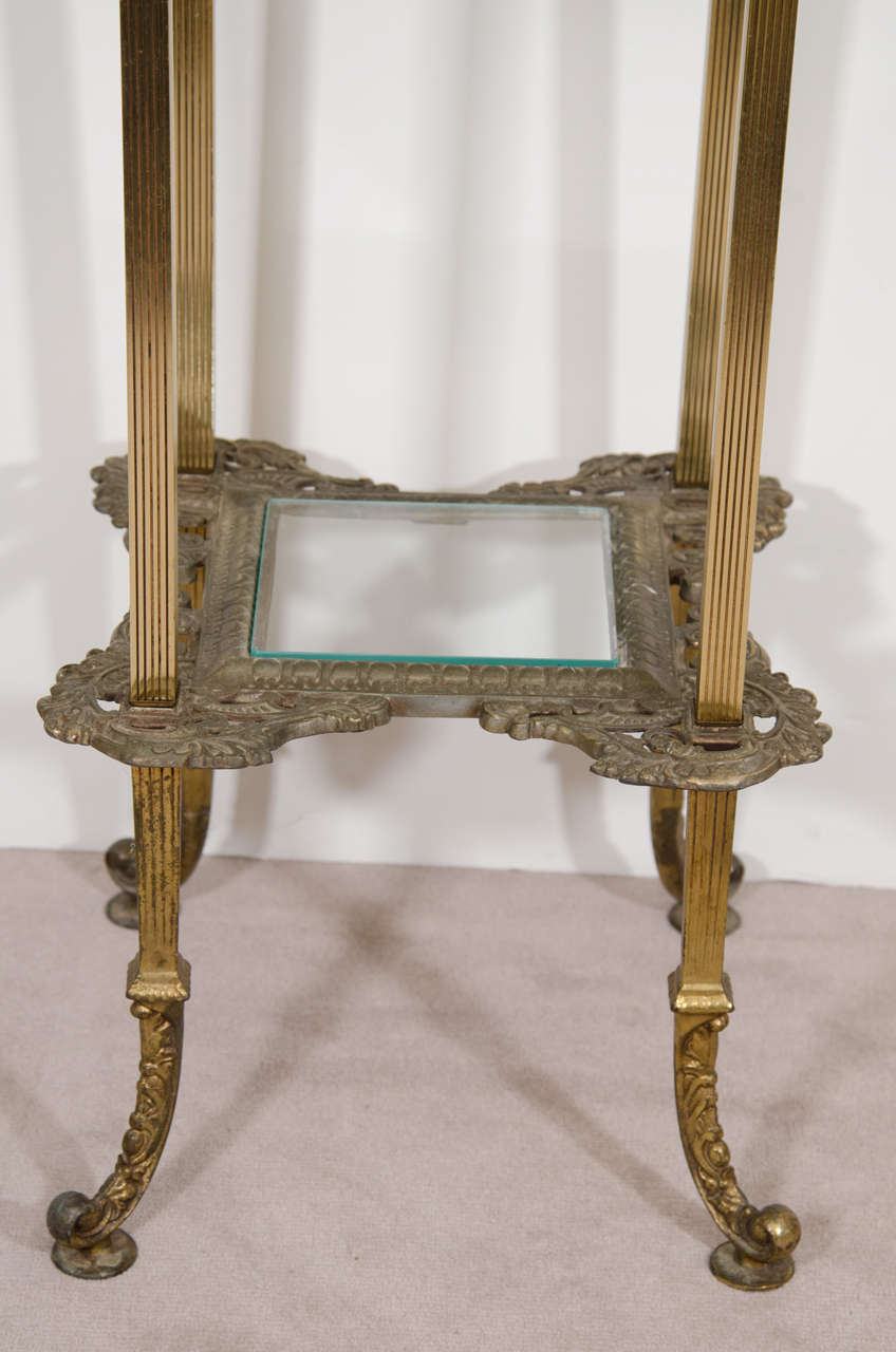 Victorian Brass and Metal Plant Stand or Pedestal at 1stDibs | bradley ...