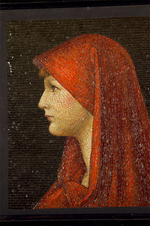 19th Century Micro Mosaic Portrait of Saint Fabiola at 1stDibs | saint ...