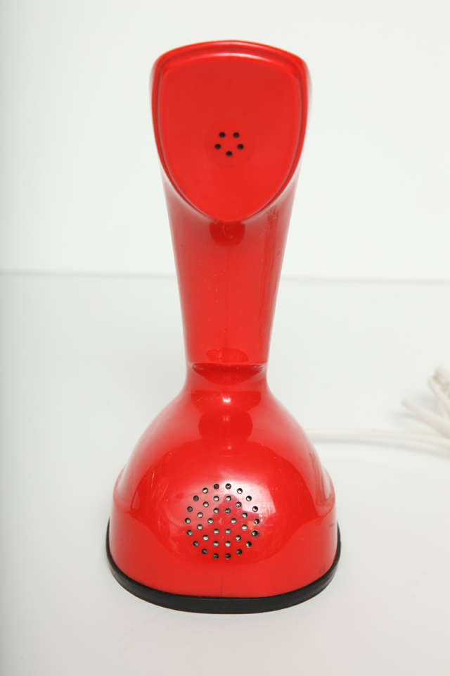 Telephone by Eriksson, Sweden, circa 1960, Vintage Red Telephone, the ...