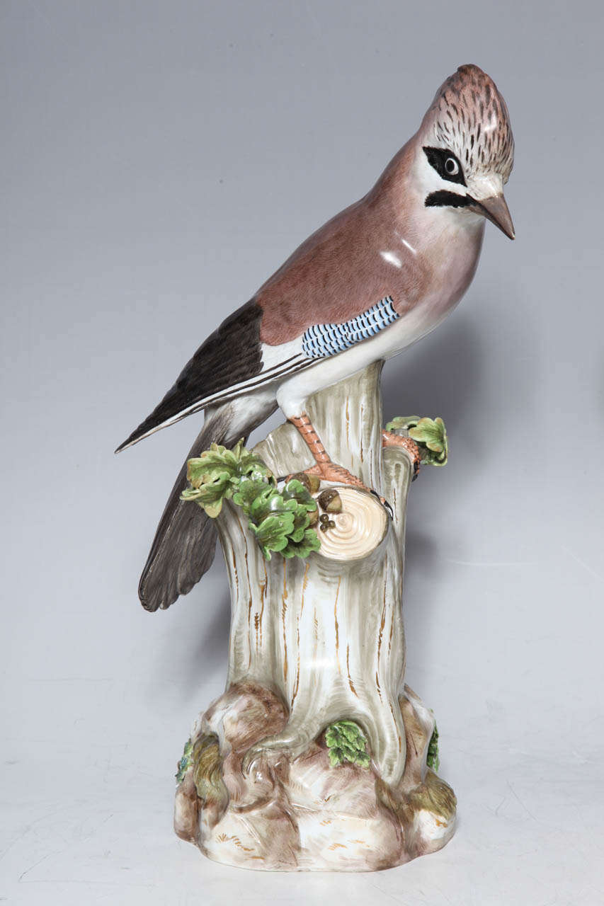 Fine Pair of Antique Meissen Porcelain Figures of Birds at 1stDibs ...