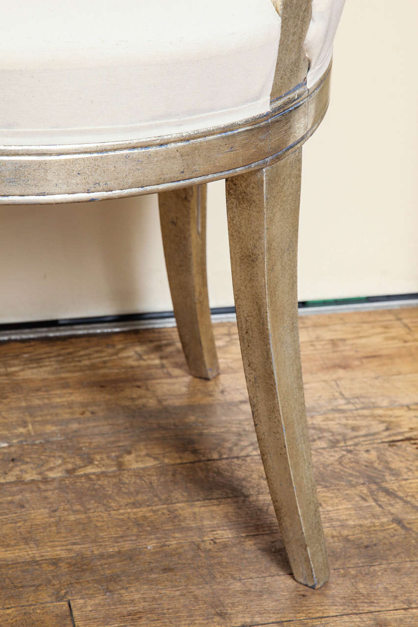 An Italian shell back carved and silver leafed chair at 1stDibs | shell ...