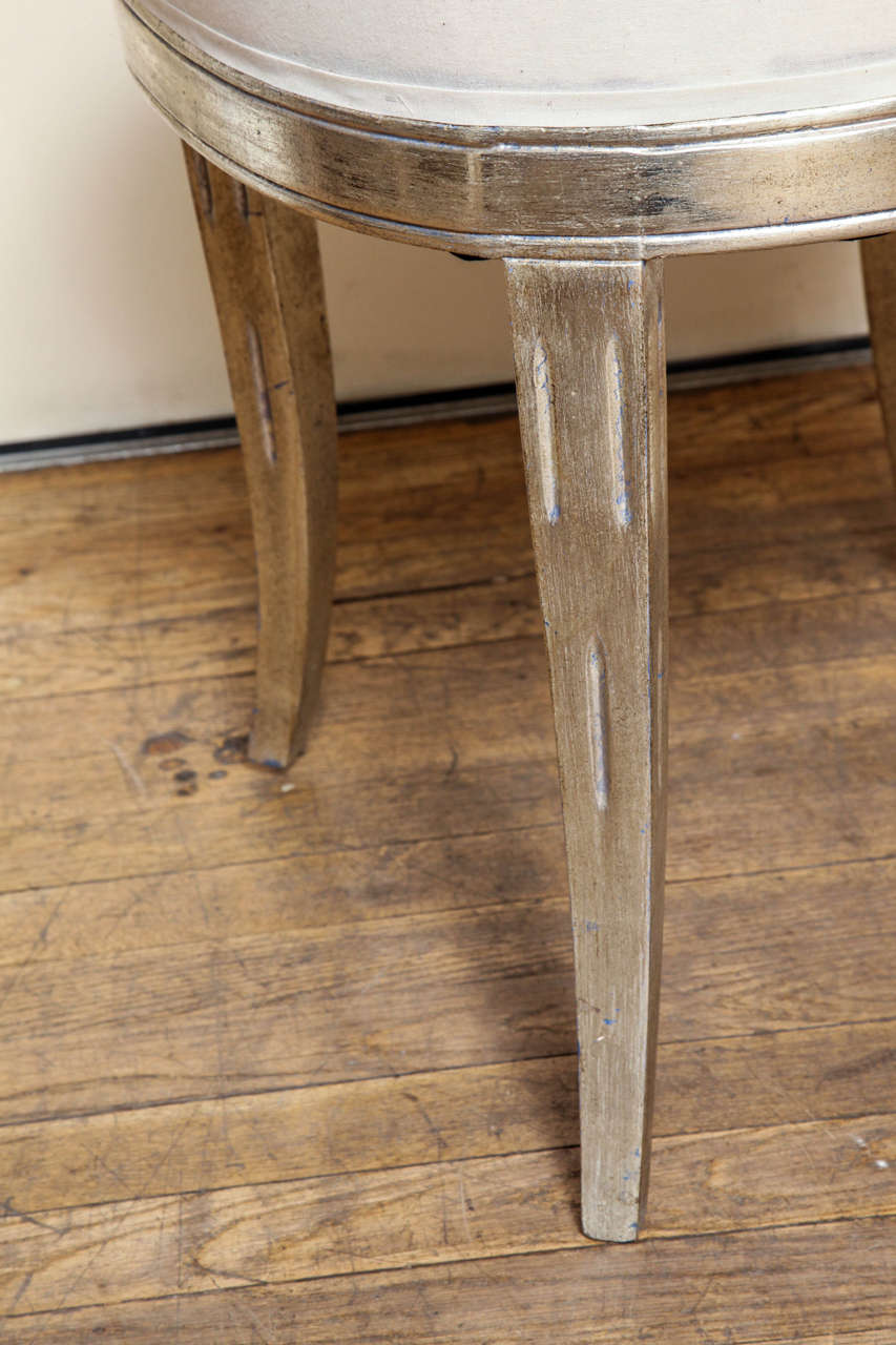 An Italian shell back carved and silver leafed chair at 1stDibs | shell ...