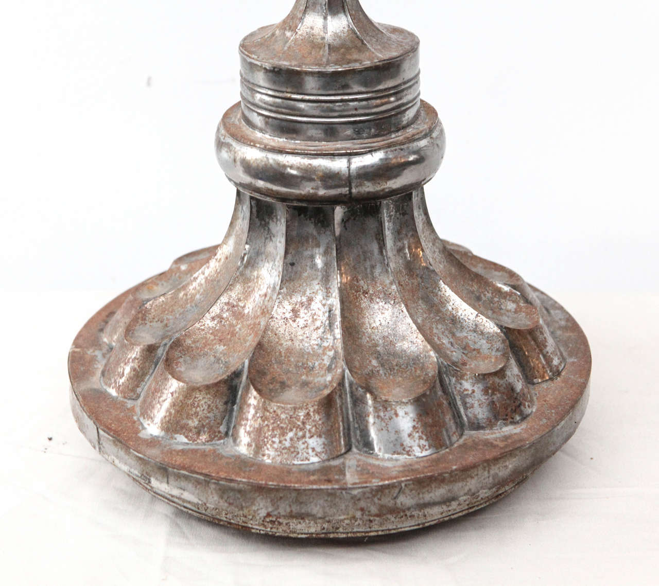 Pair of Large Ornate Pricket Candle Sticks at 1stDibs