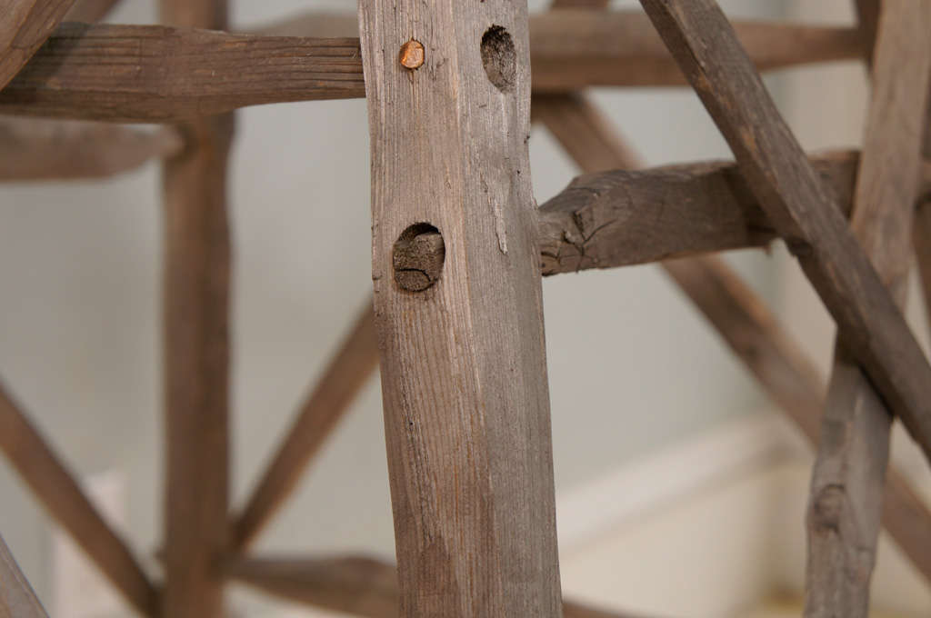 Pair Of Pyramid Garden Trellis At 1stdibs