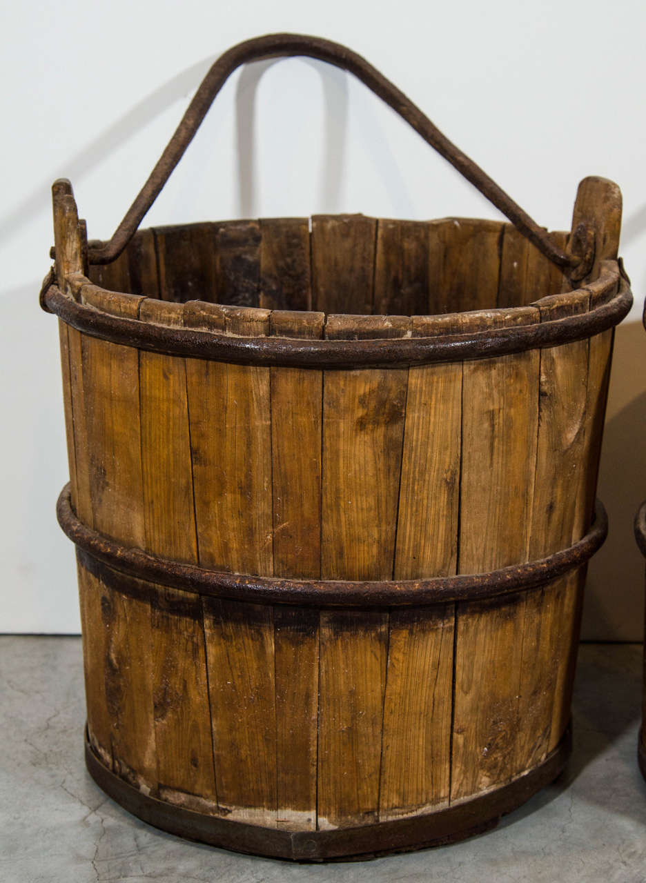Cypress Water Buckets For Sale at 1stDibs | water buckets for sale ...
