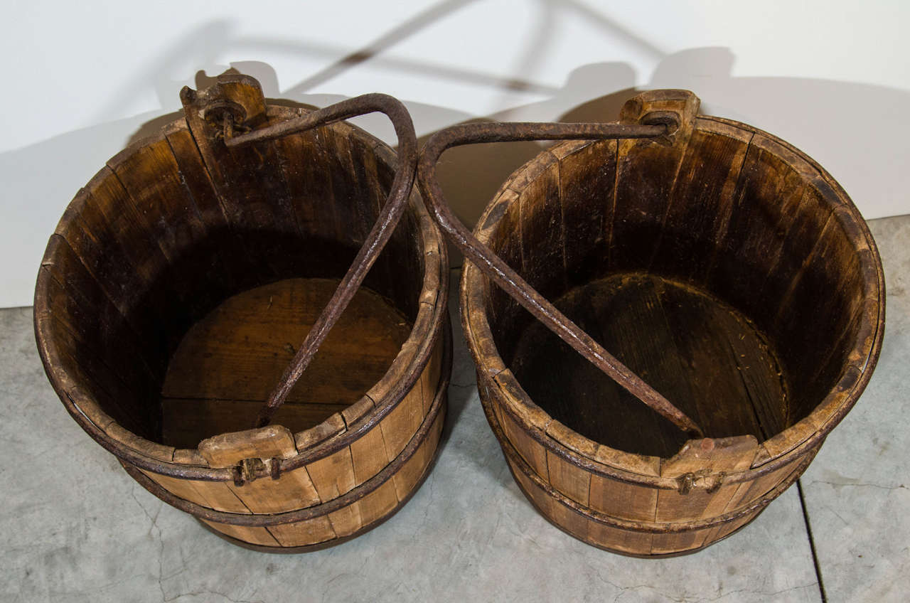 Cypress Water Buckets For Sale at 1stDibs | water buckets for sale ...