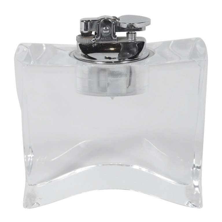 Mid Century Modern Lucite Lighter at 1stDibs