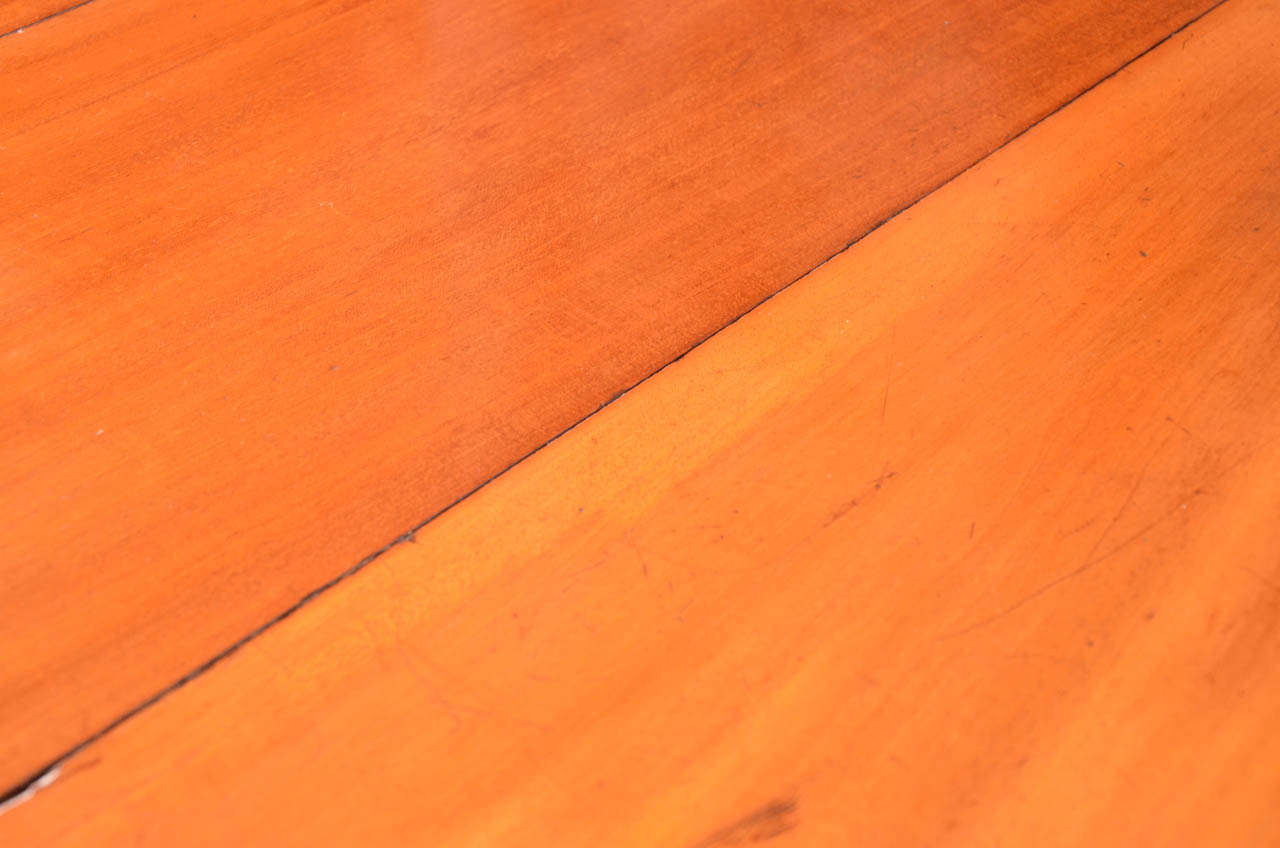 Aesthetic Extending Dining Table, Makers' Label For Sale at 1stDibs
