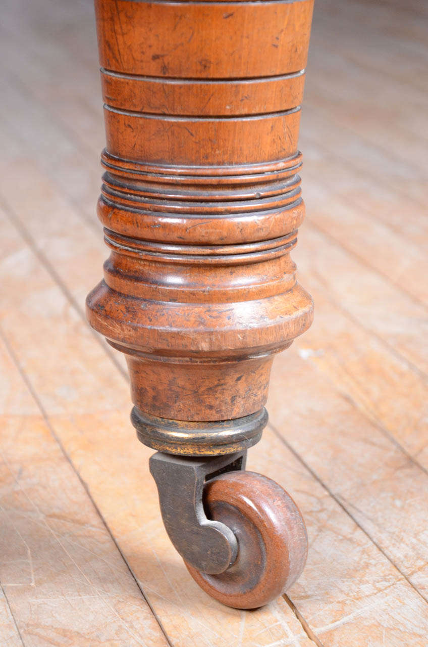 Aesthetic Extending Dining Table, Makers' Label For Sale at 1stDibs
