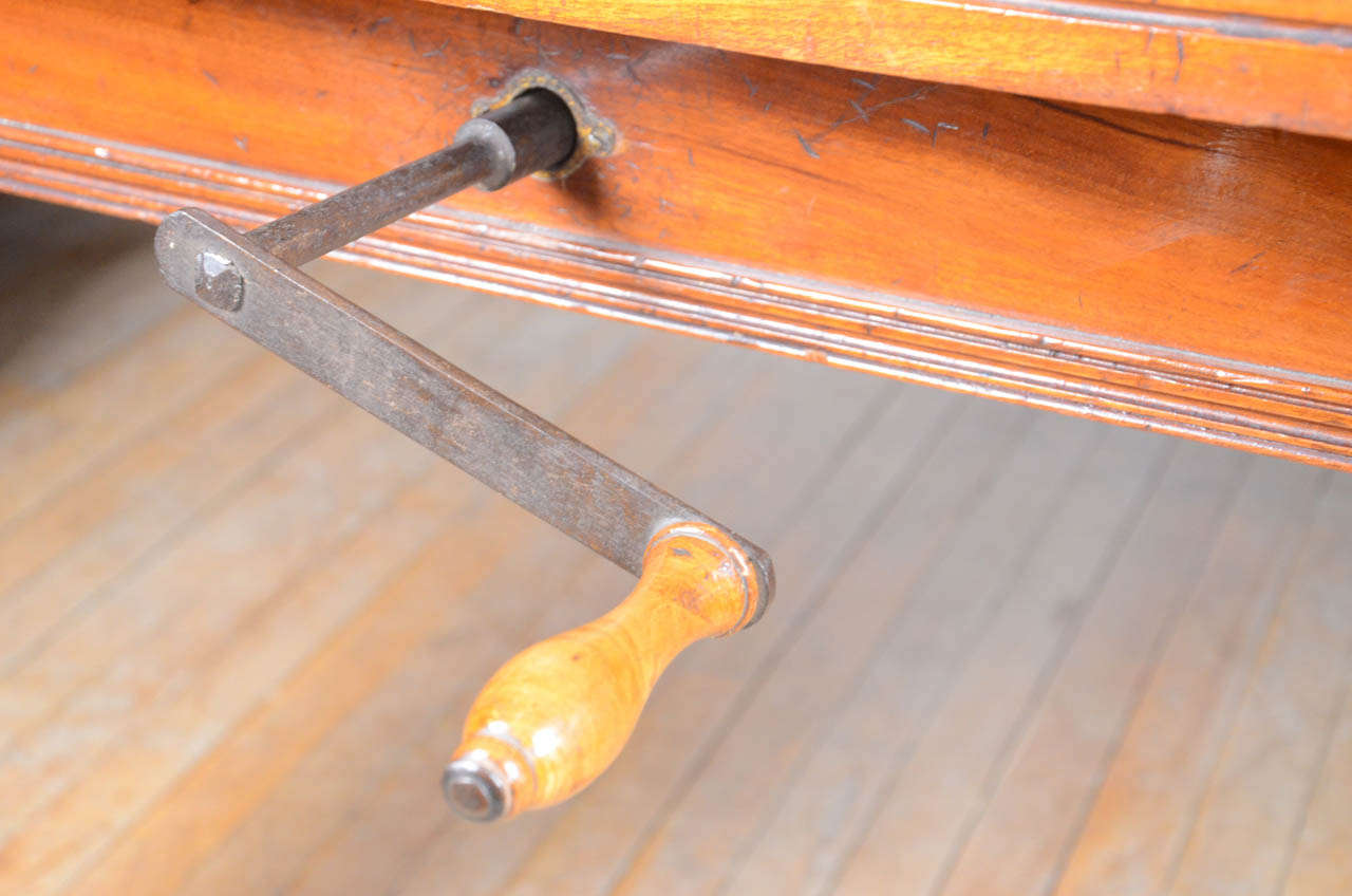 Aesthetic Extending Dining Table, Makers' Label For Sale at 1stDibs
