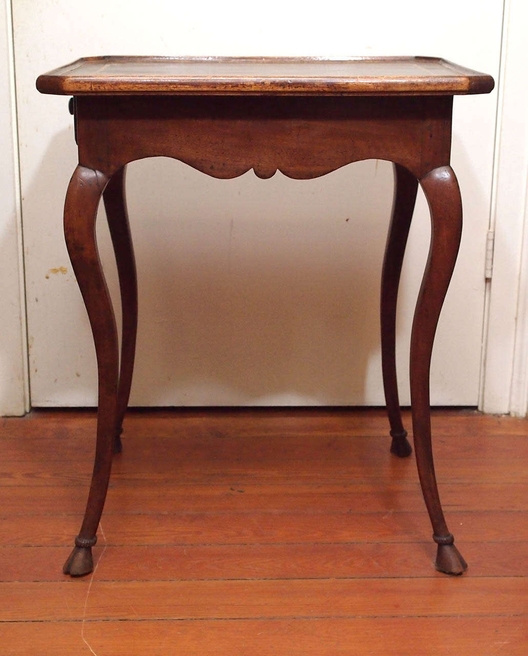 French Louis XV Transition Louis XVI "Hoof Foot" Table at 1stDibs