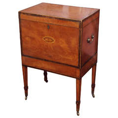 English Late 18th Century/Early 19th Century Inlaid Sugar Chest at ...