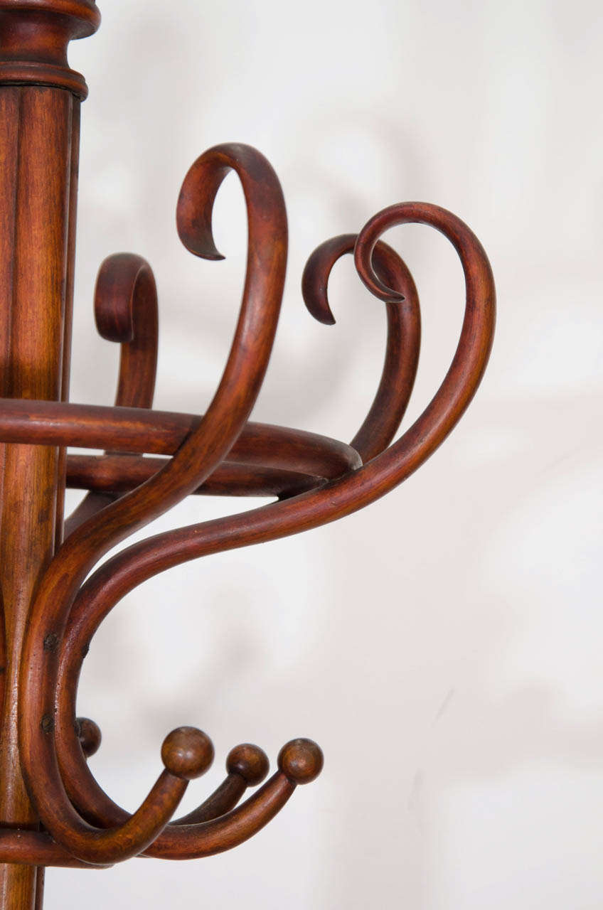 A Vintage Bentwood Thonet Coat Rack at 1stDibs | vintage bentwood coat ...