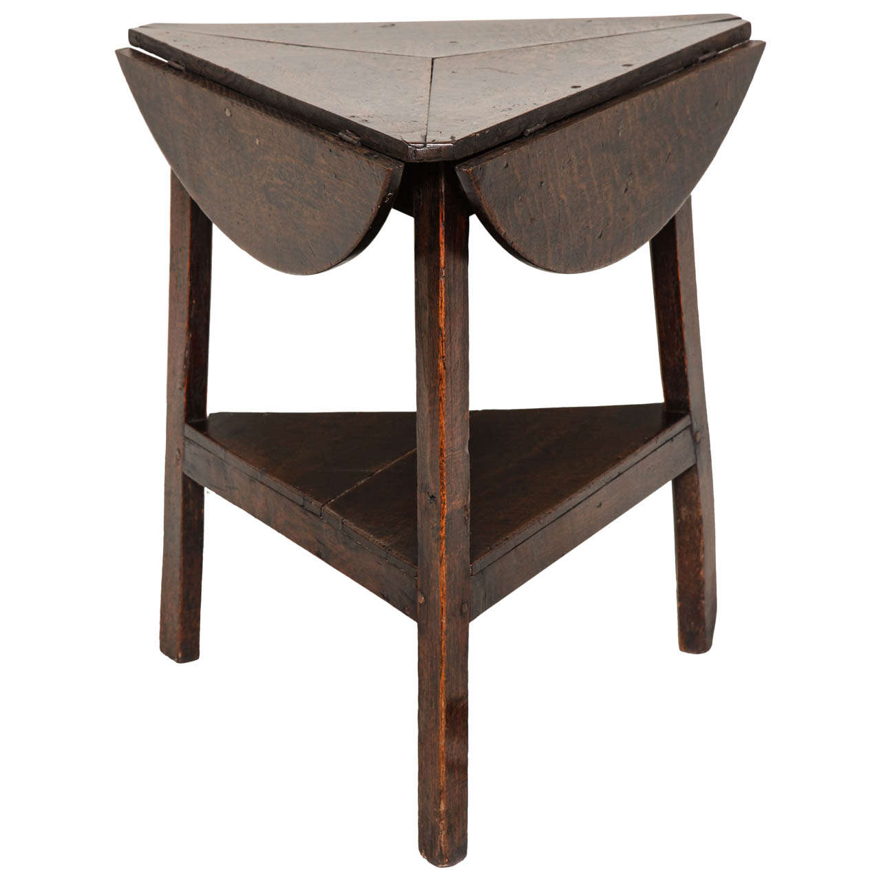 Rare Drop Leaf Cricket Table at 1stDibs
