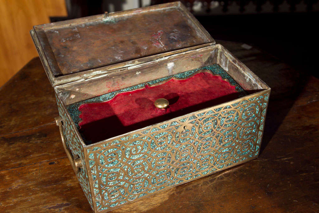 Bronze Decorative Box Or Coffer For Sale at 1stDibs | bronze box ...