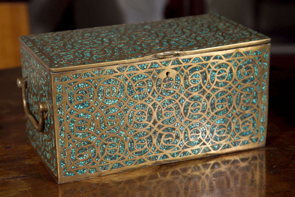 Bronze Decorative Box Or Coffer For Sale at 1stDibs | bronze box ...