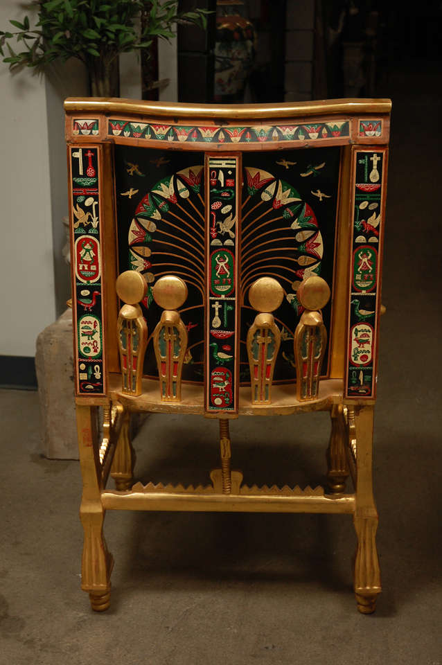 English Egyptian Revival Armchair at 1stDibs | egyptian revival chair ...