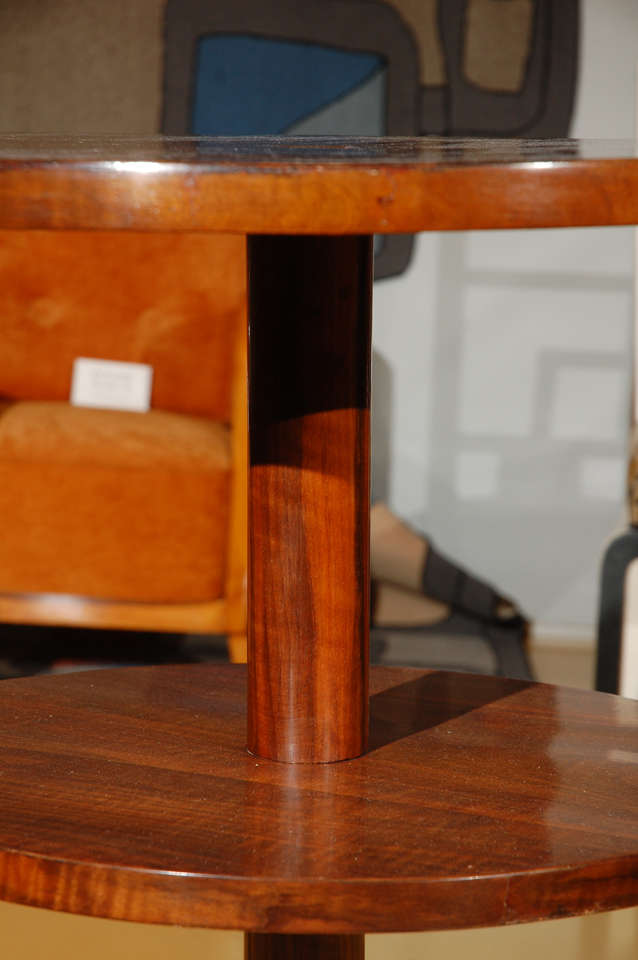Hungarian Art Deco Multi-Layered Side Table For Sale at 1stDibs