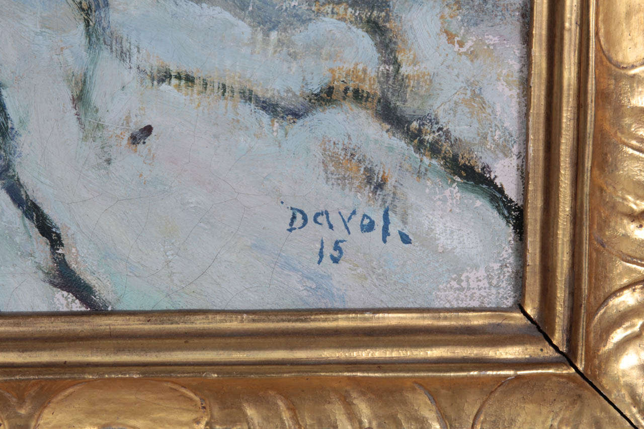 Winter Landscape Painting by Joseph Benjamin Davol (1864-1923) at ...