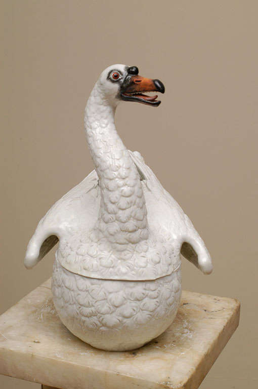 Meissen Swan Tureen For Sale at 1stDibs