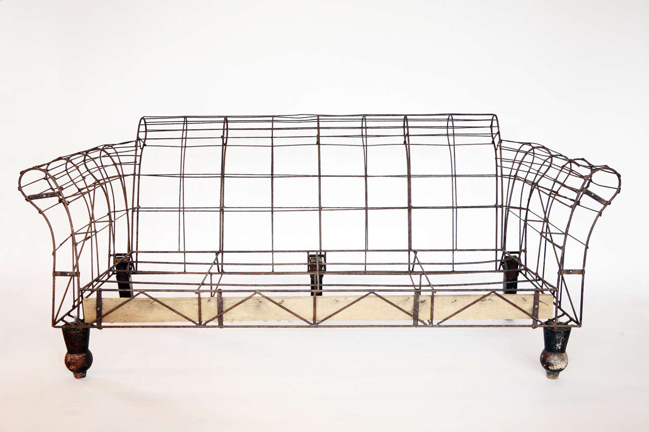 Wire Sofa Frame For Sale at 1stDibs