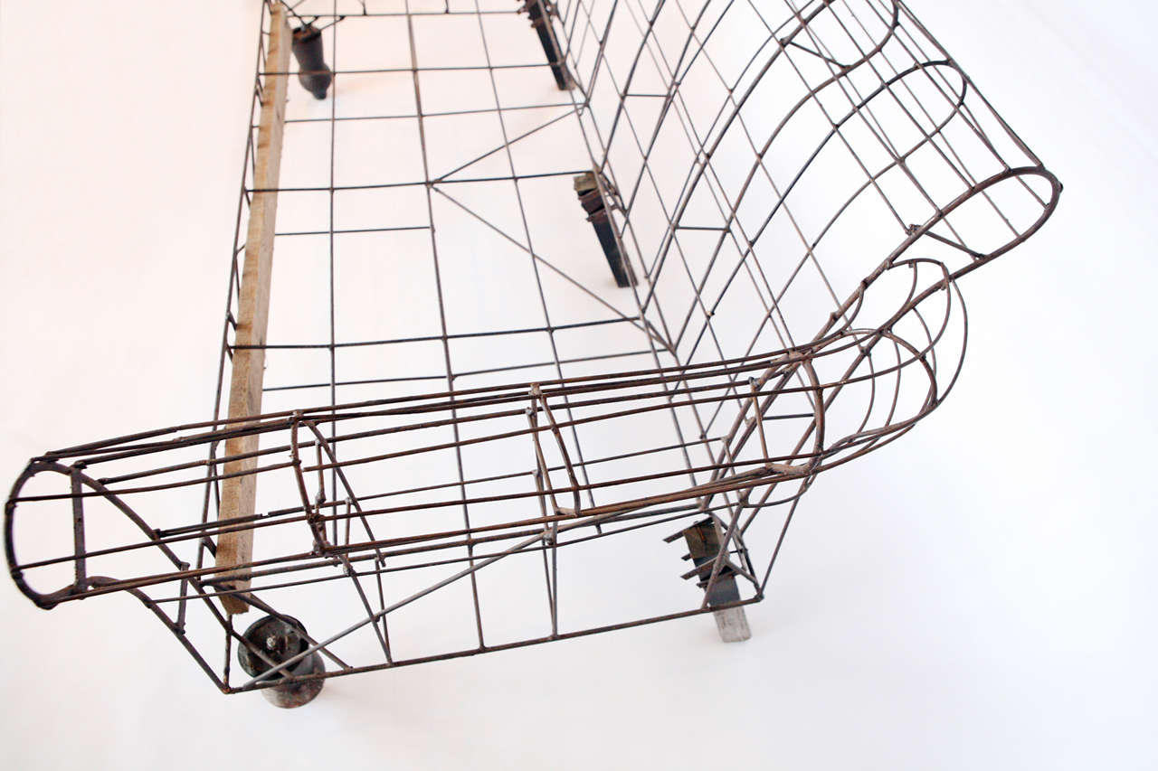 Wire Sofa Frame For Sale at 1stDibs