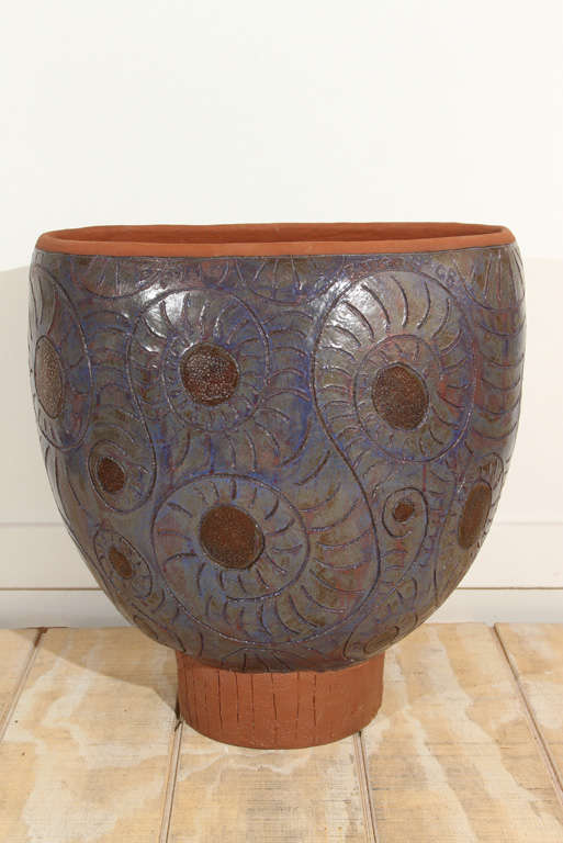 Pair of Hand thrown Stan Bitters Pots at 1stDibs