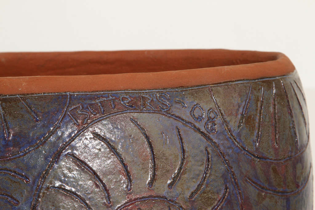 Pair of Hand thrown Stan Bitters Pots at 1stDibs