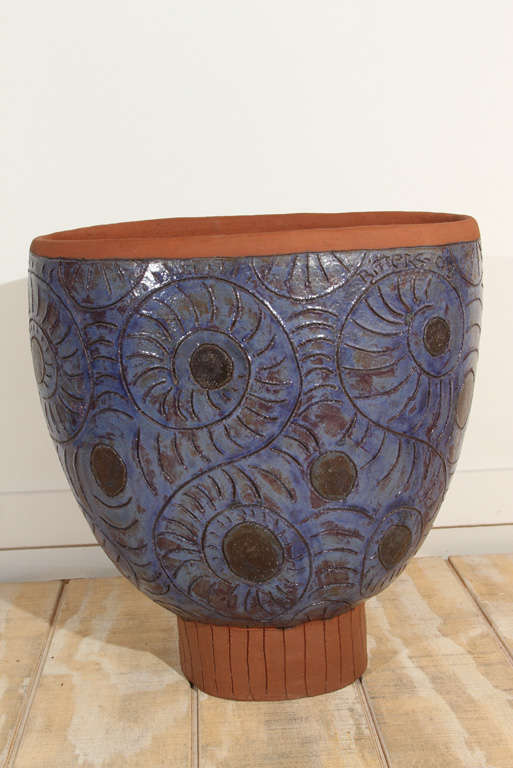 Pair of Hand thrown Stan Bitters Pots at 1stDibs