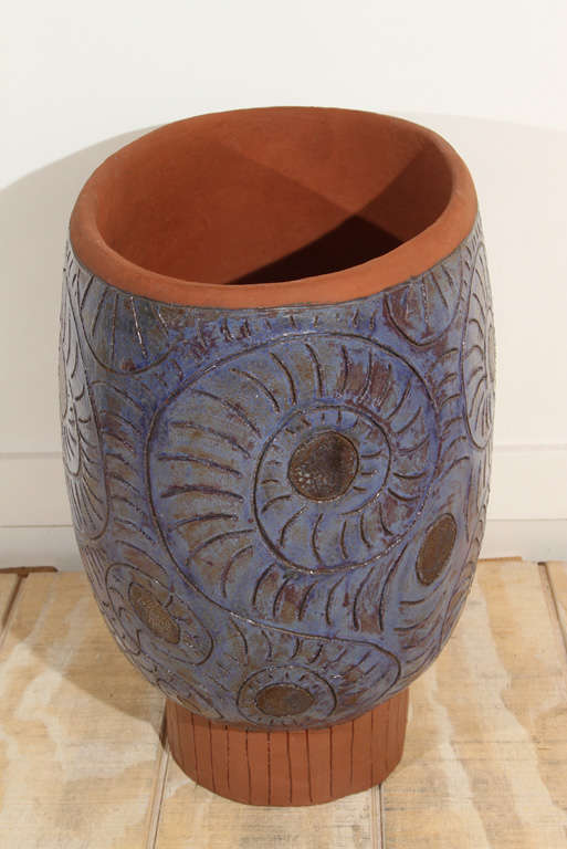 Pair of Hand thrown Stan Bitters Pots at 1stDibs