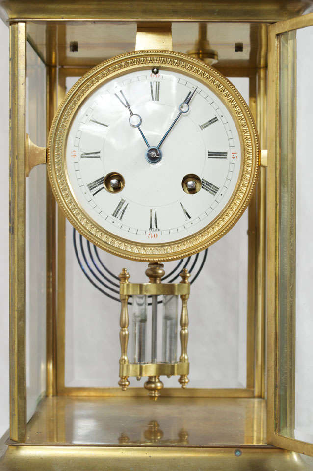 French Crystal Regulator Clock at 1stDibs | french regulator clock ...