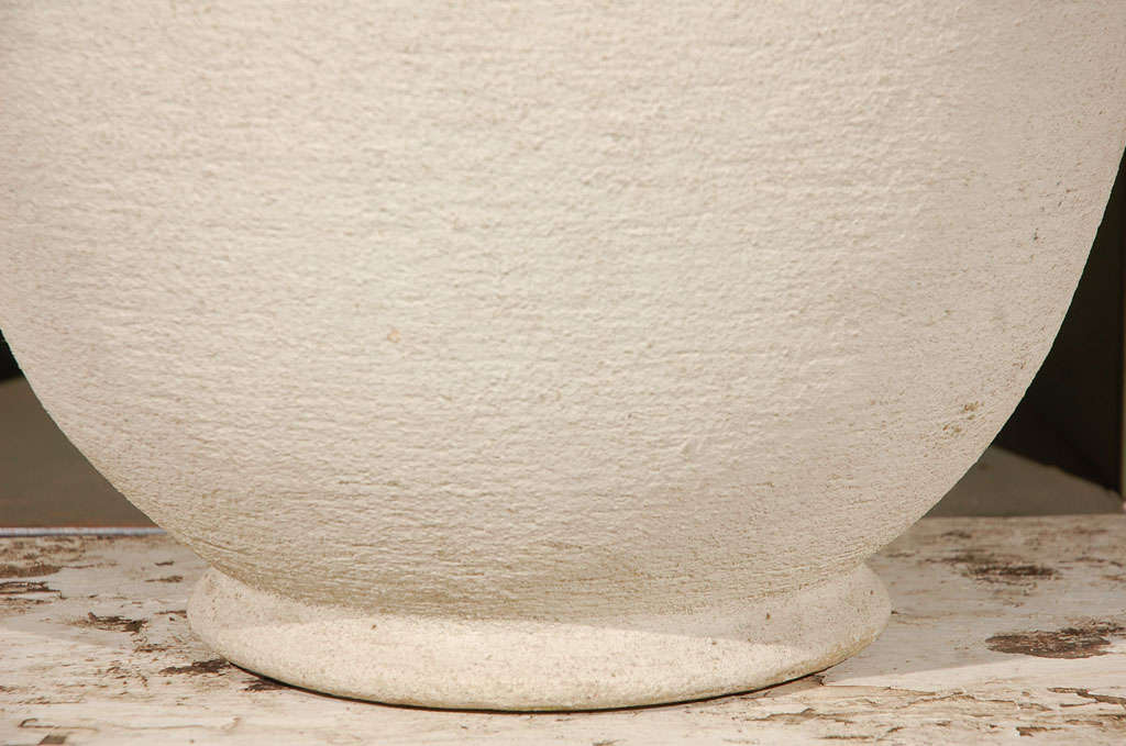 Round Concrete Urn Planters For Sale at 1stDibs | concrete planter urn ...