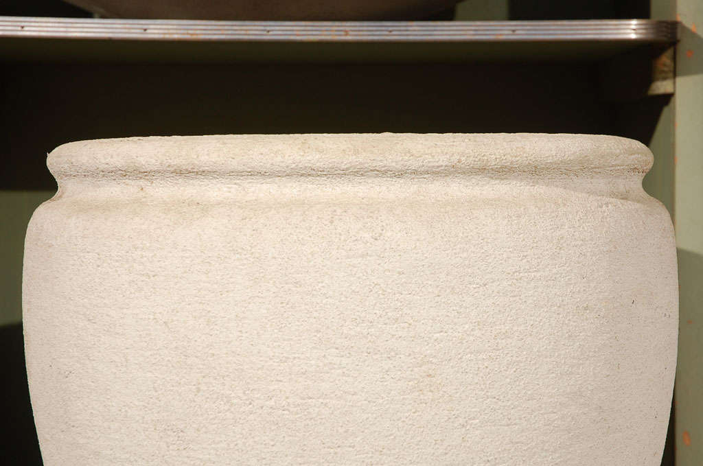 Round Concrete Urn Planters For Sale at 1stDibs | concrete planter urn ...