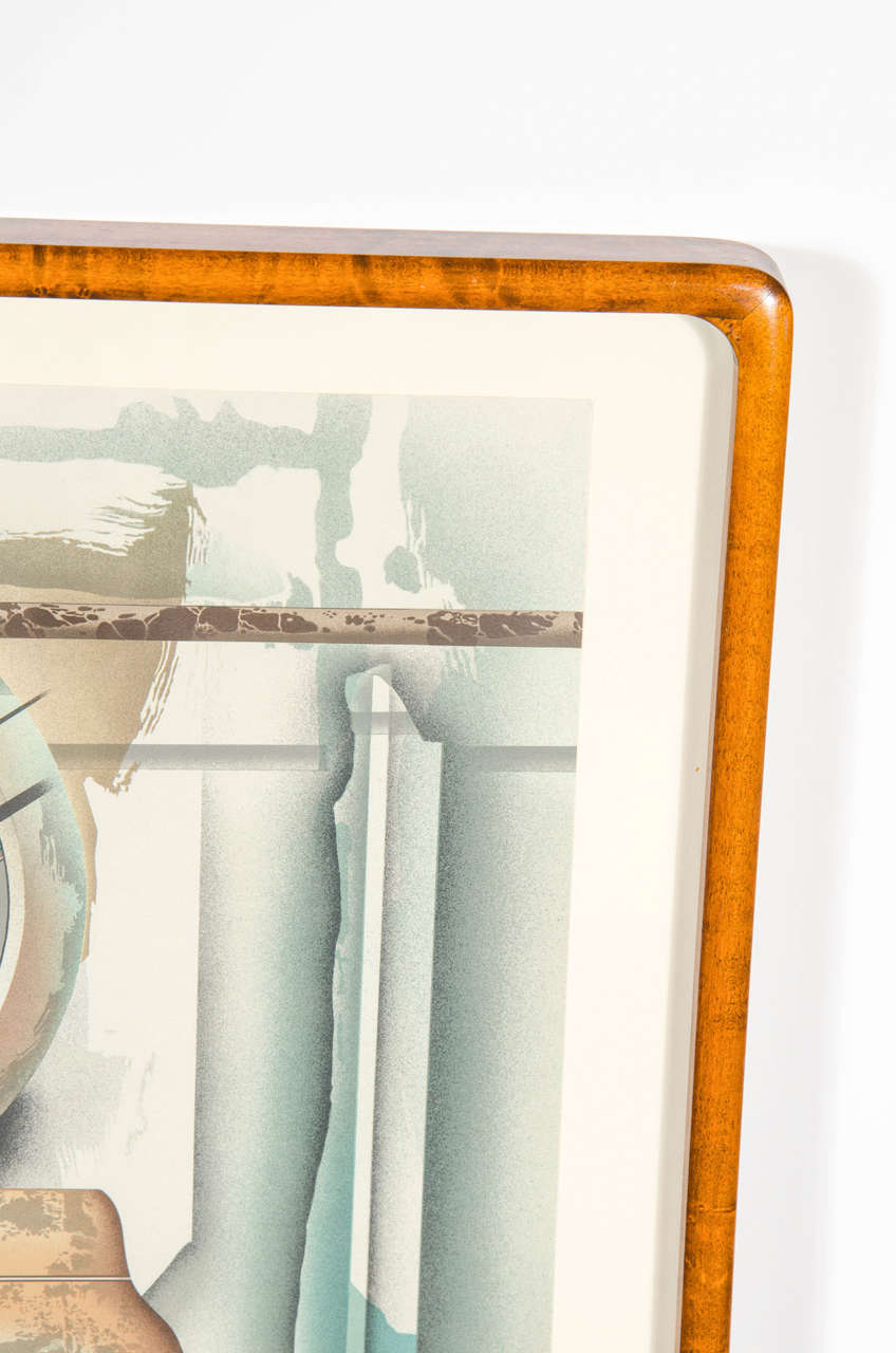 Original Lithograph by James Carter with Southwest Pottery Theme For ...