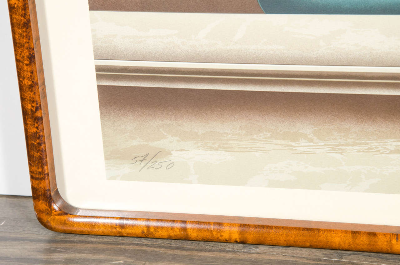 Original Lithograph by James Carter with Southwest Pottery Theme For ...