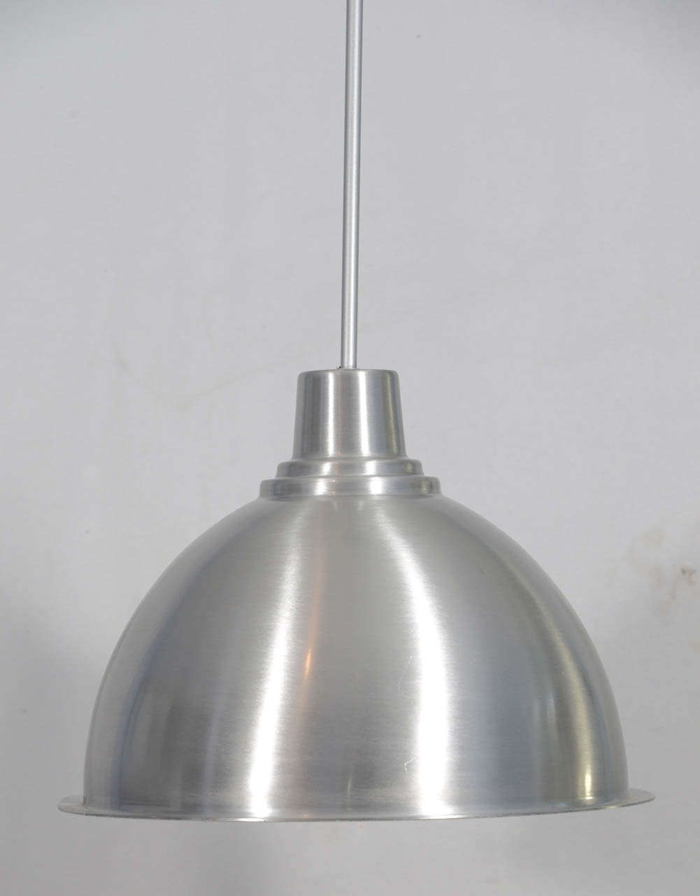 Spun Aluminum Downlight Pendant For Sale at 1stDibs