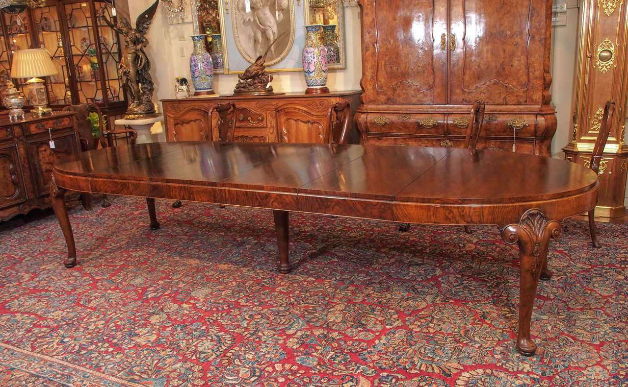 Antique English Walnut Fine Quality Dining Table, circa 1890-1900 at ...