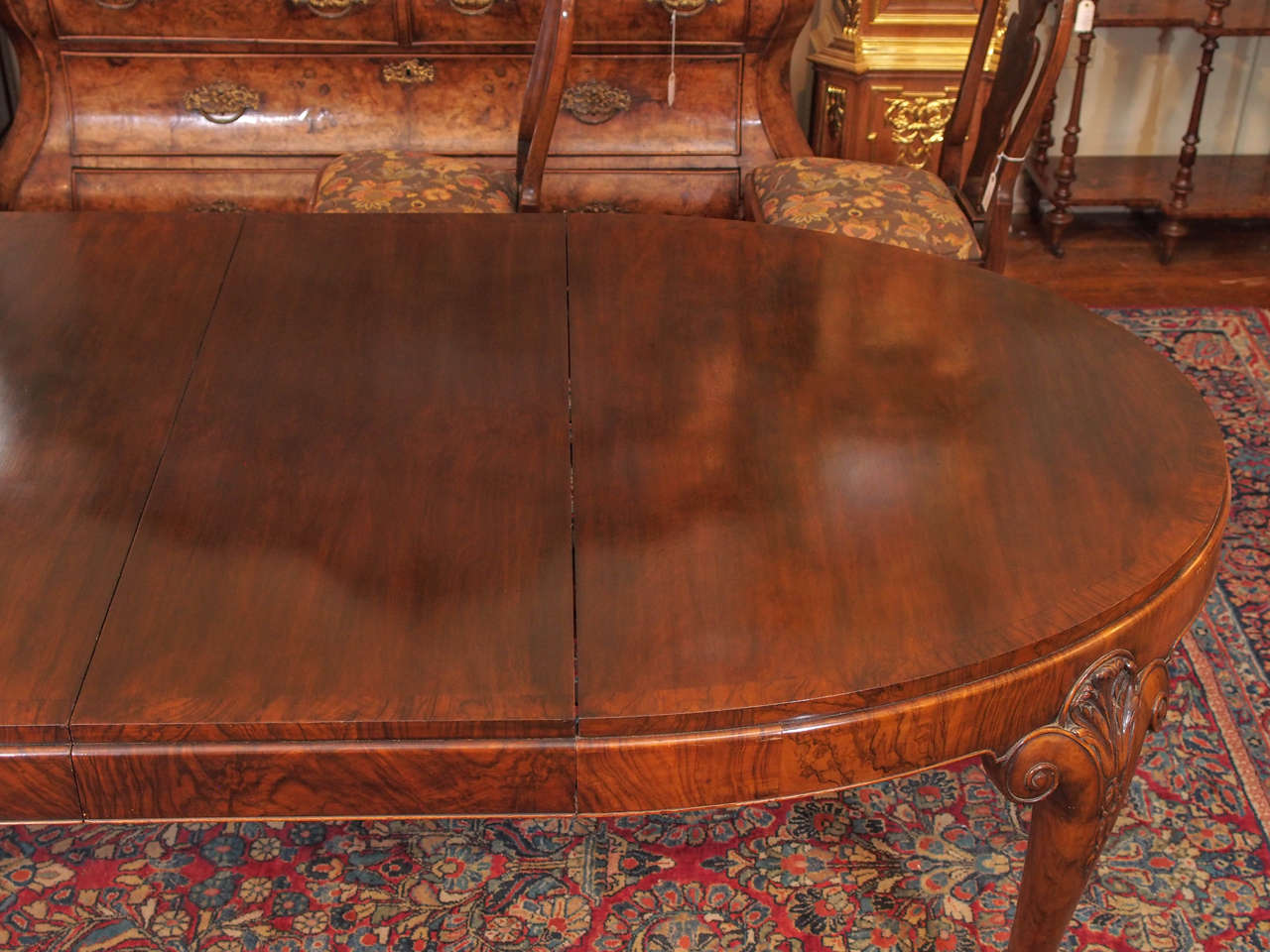 Antique English Walnut Fine Quality Dining Table, circa 1890-1900 at ...