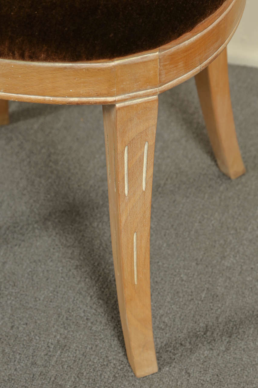 Six Italian Shell Back Carved Chairs at 1stDibs | shell back chairs ...