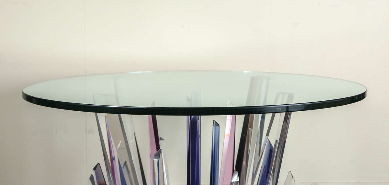 Stunning Stalagmite Lucite Table at 1stDibs