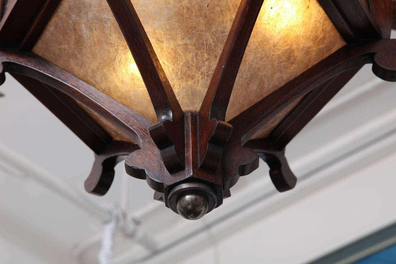 A 1920's Eccentric Arts and Crafts Ceiling Fixture at 1stDibs