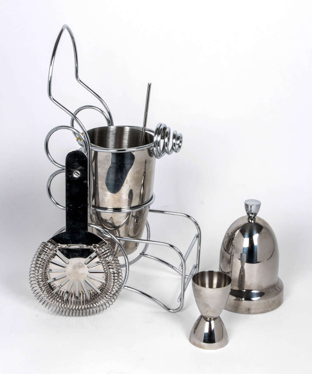 Vintage Train Cocktail Set For Sale at 1stDibs