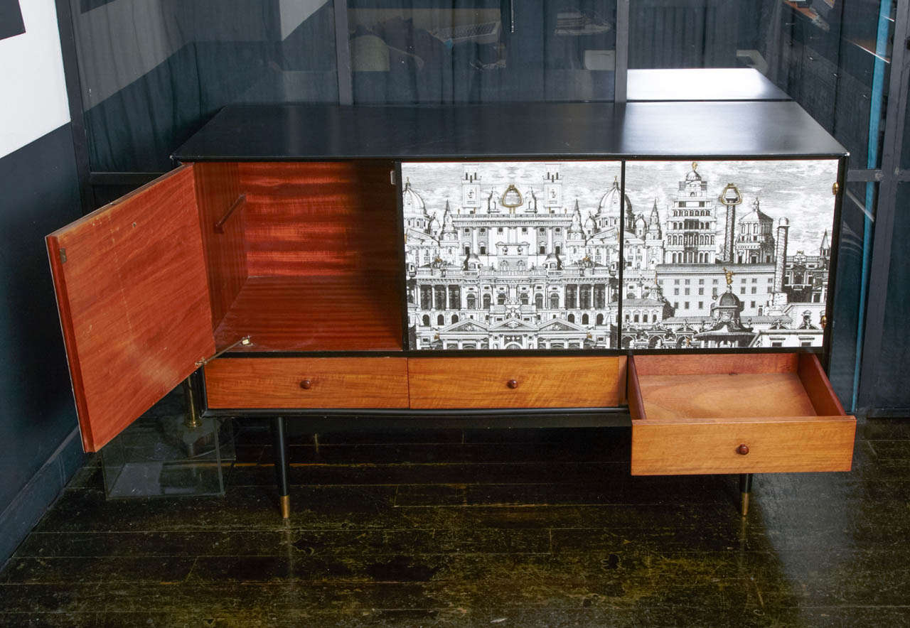 Rare Circa 1950 Buffet with a "Rome" Decor by "Fornasetti" - England at ...