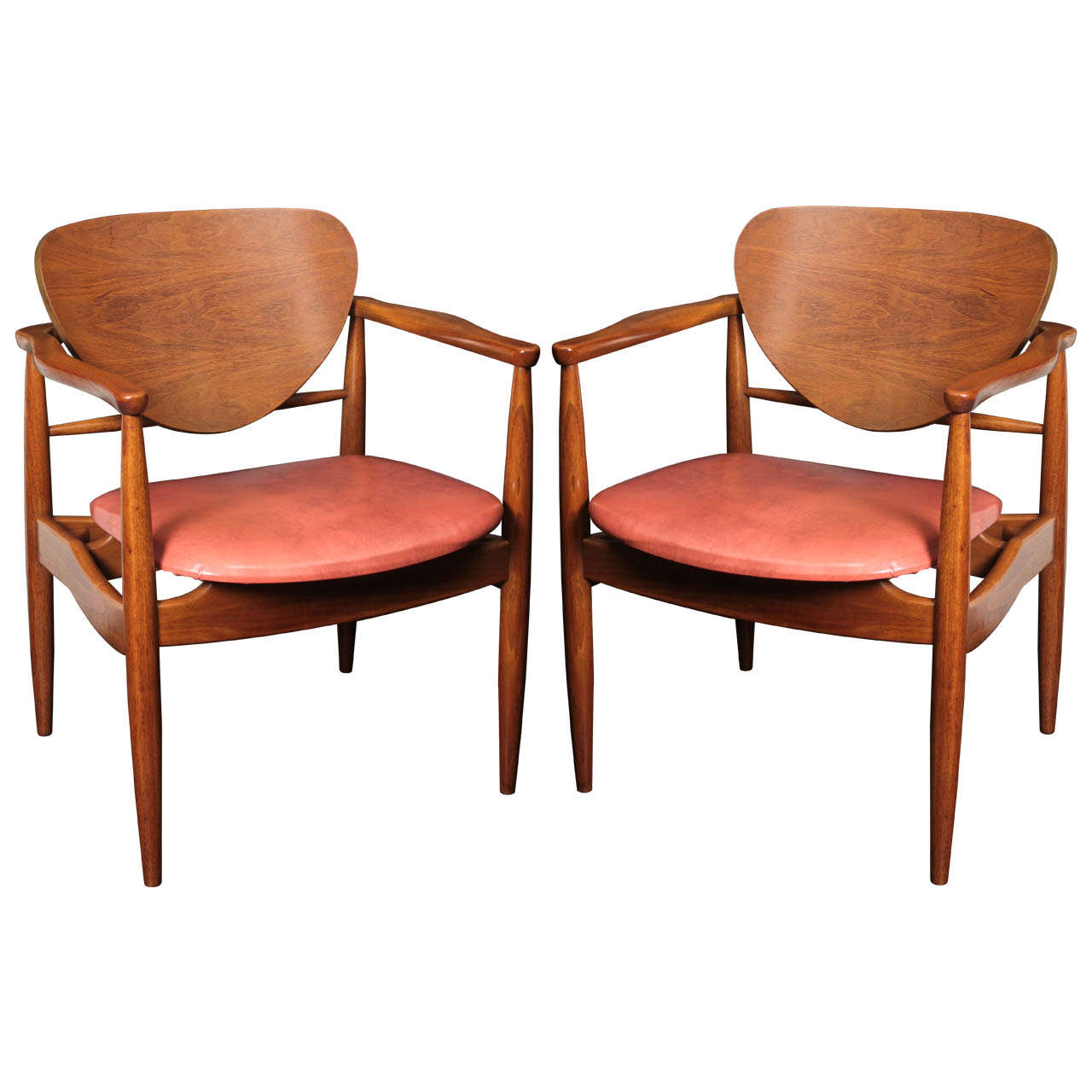 Vintage John Stuart Arm Chairs For Sale at 1stDibs