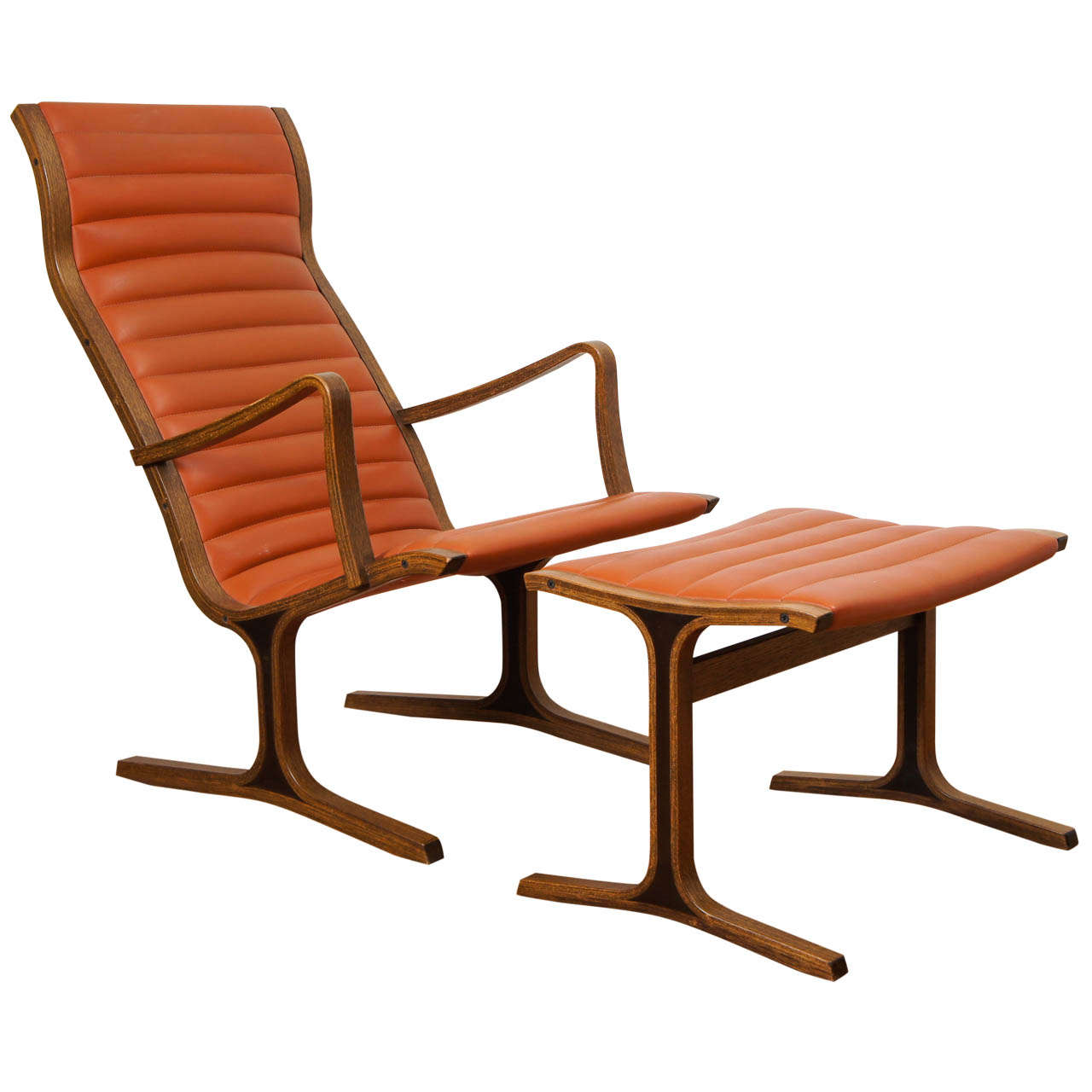 Kosuga Chair and Ottoman at 1stDibs | kosuga furniture, kosuga chairs