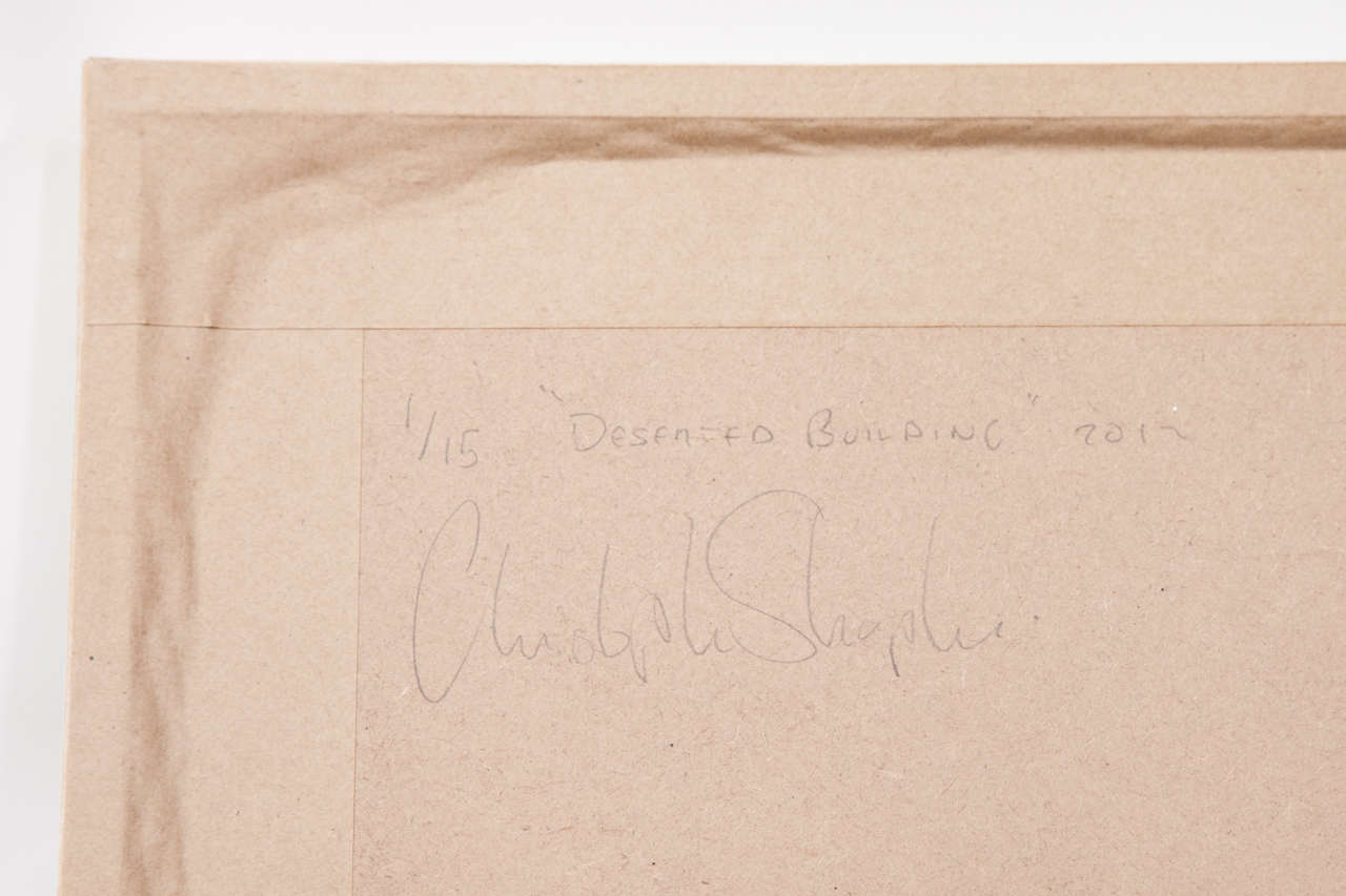 Christopher Sharples - Deserted Building For Sale at 1stDibs