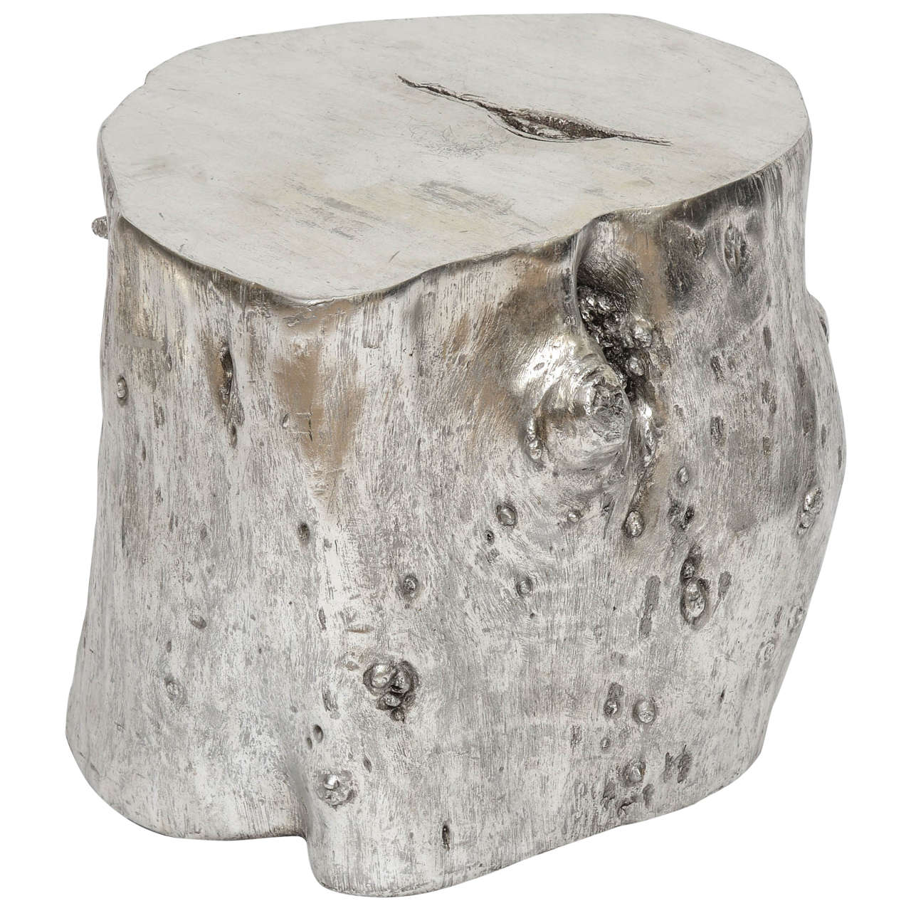 Silver Tree Trunk - 8 For Sale on 1stDibs | silver tree table, silver ...